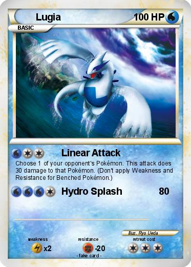 Pokémon Lugia 8157 8157 - Linear Attack - My Pokemon Card