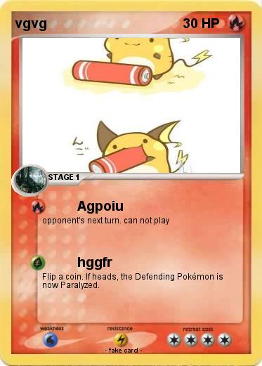 Pokémon vgvg 2 2 - Agpoiu - My Pokemon Card