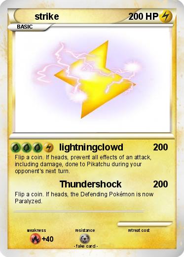 Pokémon strike 33 33 - lightningclowd - My Pokemon Card