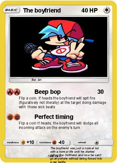 Pokémon The boyfriend 1 1 - Beep bop - My Pokemon Card
