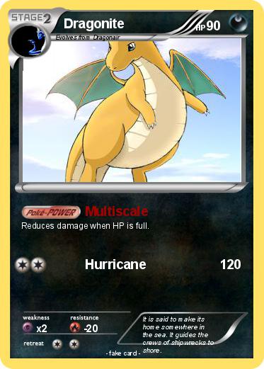 Pokémon Dragonite 771 771 - Multiscale - My Pokemon Card