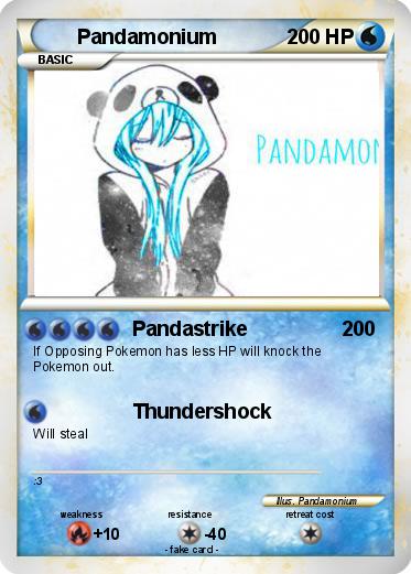 Pokémon Pandamonium 3 3 - Pandastrike - My Pokemon Card