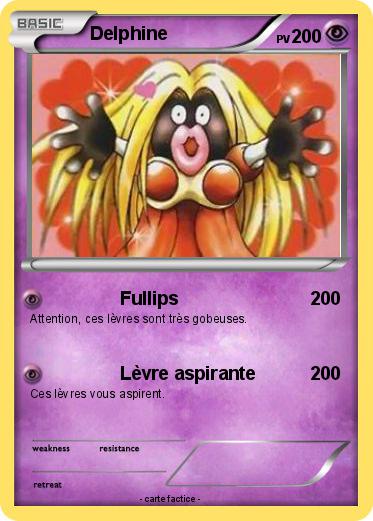 Pokémon Delphine 24 24 - Fullips - Ma carte Pokémon