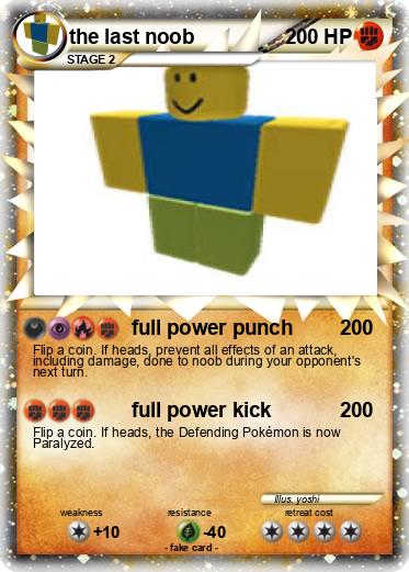 Pokémon the last noob 1 1 - full power punch - My Pokemon Card
