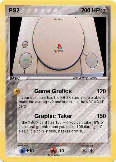 Pokémon PS2 19 19 - Game Grafics - My Pokemon Card