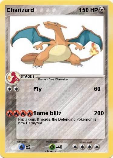 Pokémon Charizard 8858 8858 - Fly - My Pokemon Card
