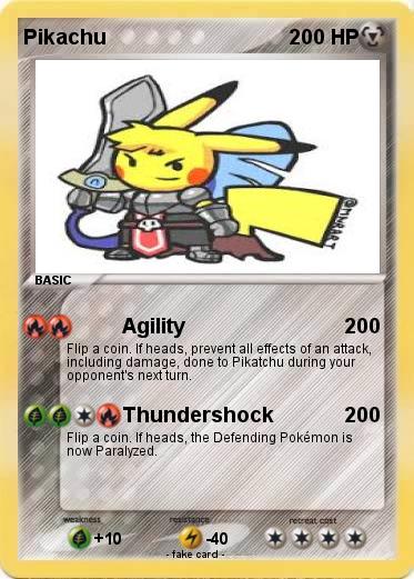 Pokémon Pikachu 19293 19293 - Agility - My Pokemon Card