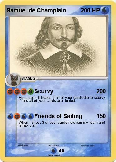 Pokémon Samuel de Champlain 83 83 - Scurvy - My Pokemon Card