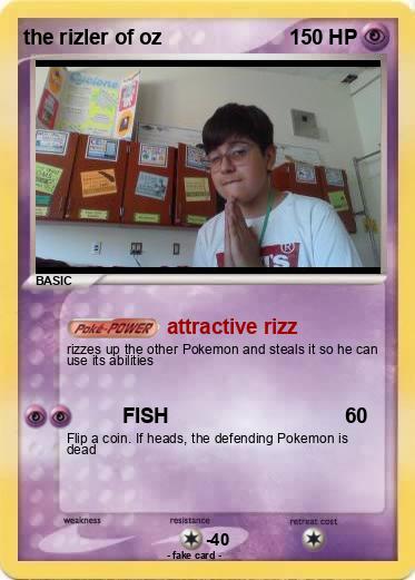 Pokémon the rizler of oz - attractive rizz - My Pokemon Card