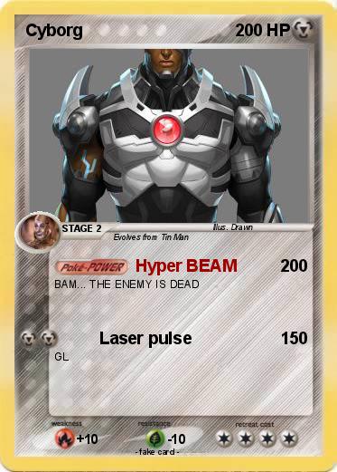 Pokémon Cyborg 281 281 - Hyper BEAM - My Pokemon Card