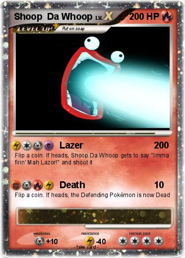Pokémon Shoop Da Whoop 1012 1012 - Lazer - My Pokemon Card