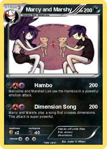 Pokémon Marcy and Marshy - Hambo - My Pokemon Card