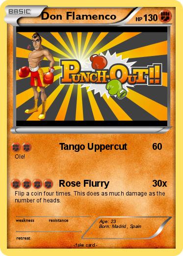 Pokémon Don Flamenco 3 3 - Tango Uppercut - My Pokemon Card