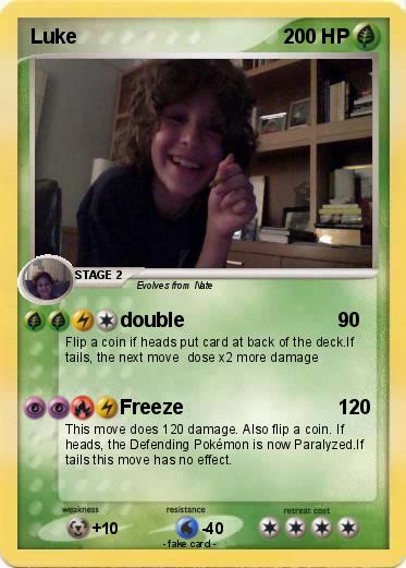 Pokémon Luke 1252 1252 - double - My Pokemon Card