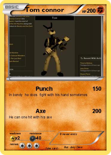 Pokémon Tom connor - Punch - My Pokemon Card