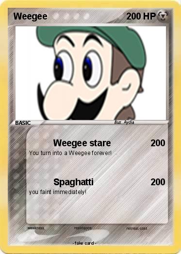 Pokémon Weegee 1040 1040 - Weegee stare - My Pokemon Card