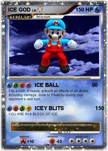 Pokémon ICE GOD 3 3 - ICE BALL 90 - My Pokemon Card
