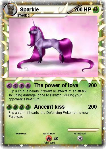 Pokémon Sparkle 63 63 - The power of love - My Pokemon Card