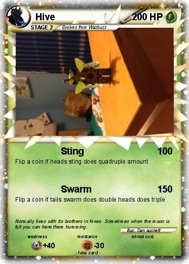 Pokémon Hive 9 9 - Sting - My Pokemon Card