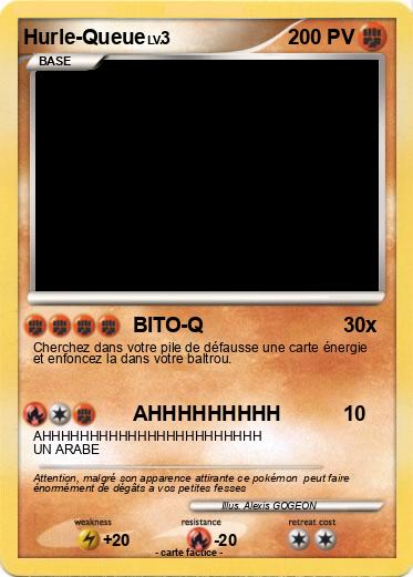 Pokémon Hurle Queue - BITO-Q - Ma carte Pokémon