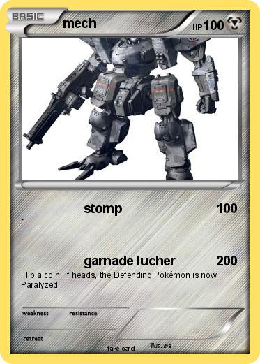 Pokémon mech 40 40 - stomp - My Pokemon Card