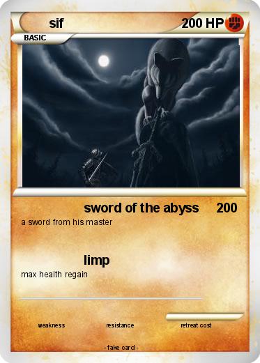 Pokémon sif 7 7 - sword of the abyss - My Pokemon Card