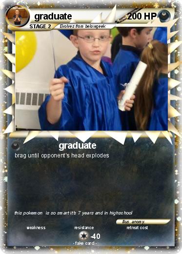 Pokémon graduate - graduate - My Pokemon Card