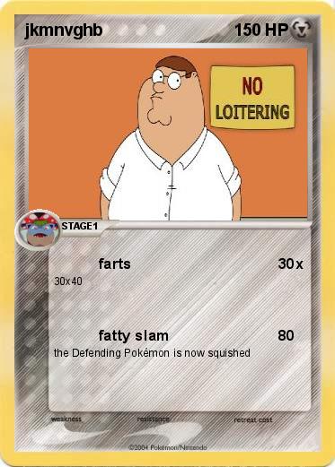 Pokémon jkmnvghb - farts - My Pokemon Card