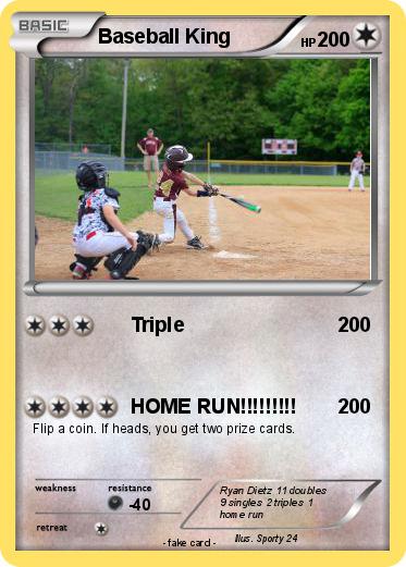 Pokémon Baseball King - Triple - My Pokemon Card