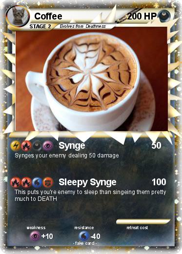 Pokémon Coffee 79 79 - Synge - My Pokemon Card