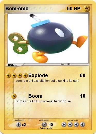 Pokémon Bom omb 8 8 - Explode - My Pokemon Card