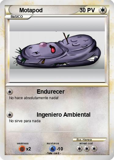 Pokémon Motapod 15 15 - Endurecer - Mi carta pokémon