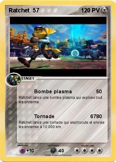 Pokémon Ratchet 57 57 - Bombe plasma - Ma carte Pokémon
