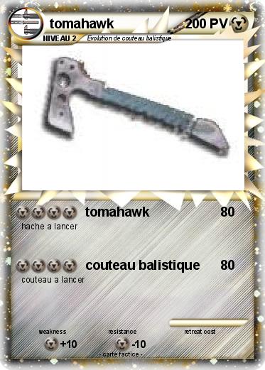 Pokémon tomahawk 10 10 - tomahawk - Ma carte Pokémon