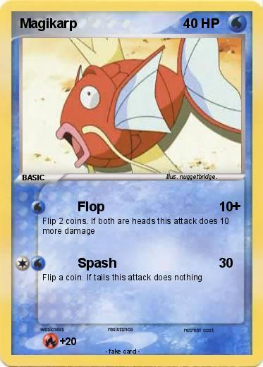 Pokémon Magikarp 1520 1520 - Flop - My Pokemon Card