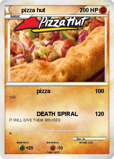 Pokémon pizza hut 7 7 - pizza - My Pokemon Card