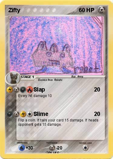 Pokémon Zifty - Slap - My Pokemon Card