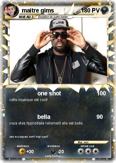 Pokémon maitre gims 103 103 - one shot - Ma carte Pokémon