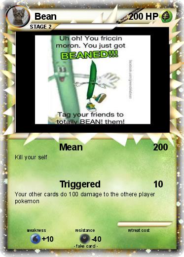 Pokémon Bean 136 136 - Mean - My Pokemon Card