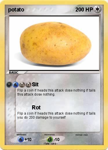 Pokémon potato 439 439 - Sit - My Pokemon Card
