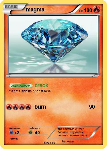 Pokémon magma 200 200 - crack - My Pokemon Card