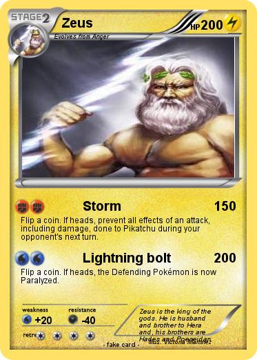 Pokémon Zeus 1570 1570 - Storm - My Pokemon Card