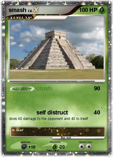 Pokémon smash 79 79 - crush - My Pokemon Card