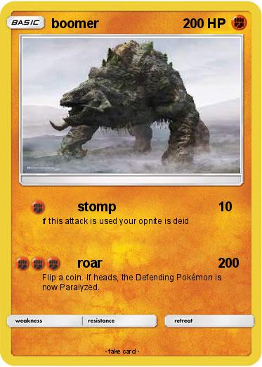 Pokémon boomer 318 318 - stomp - My Pokemon Card