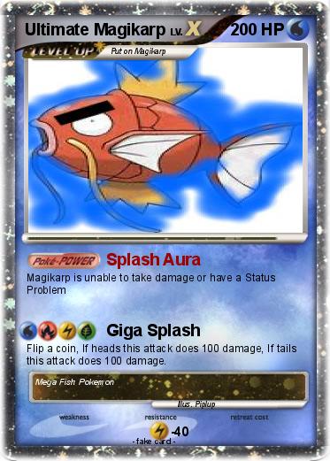 Pokémon Ultimate Magikarp 2 2 - Splash Aura - My Pokemon Card
