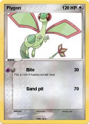 Pokémon Flygon 425 425 - Bite - My Pokemon Card