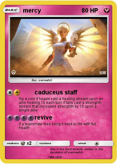 Pokémon mercy 43 43 - caduceus staff - My Pokemon Card