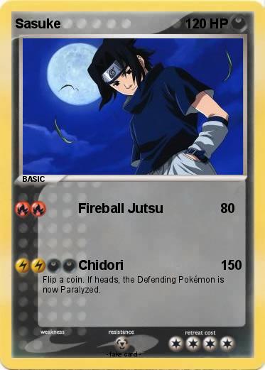 Pokémon Sasuke 5116 5116 - Fireball Jutsu - My Pokemon Card