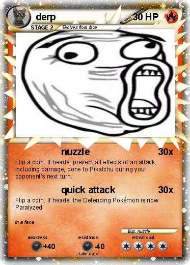 Pokémon derp 567 567 - nuzzle - My Pokemon Card
