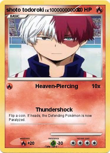 Pokémon shoto todoroki 44 44 - Heaven-Piercing - My Pokemon Card